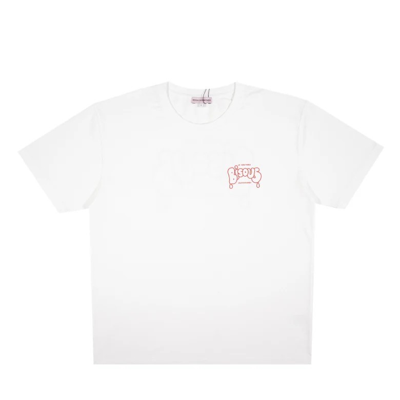 Acheter Bisous Skateboard TEE SHIRT BISOUS VERITABLE WHITE Shop chez