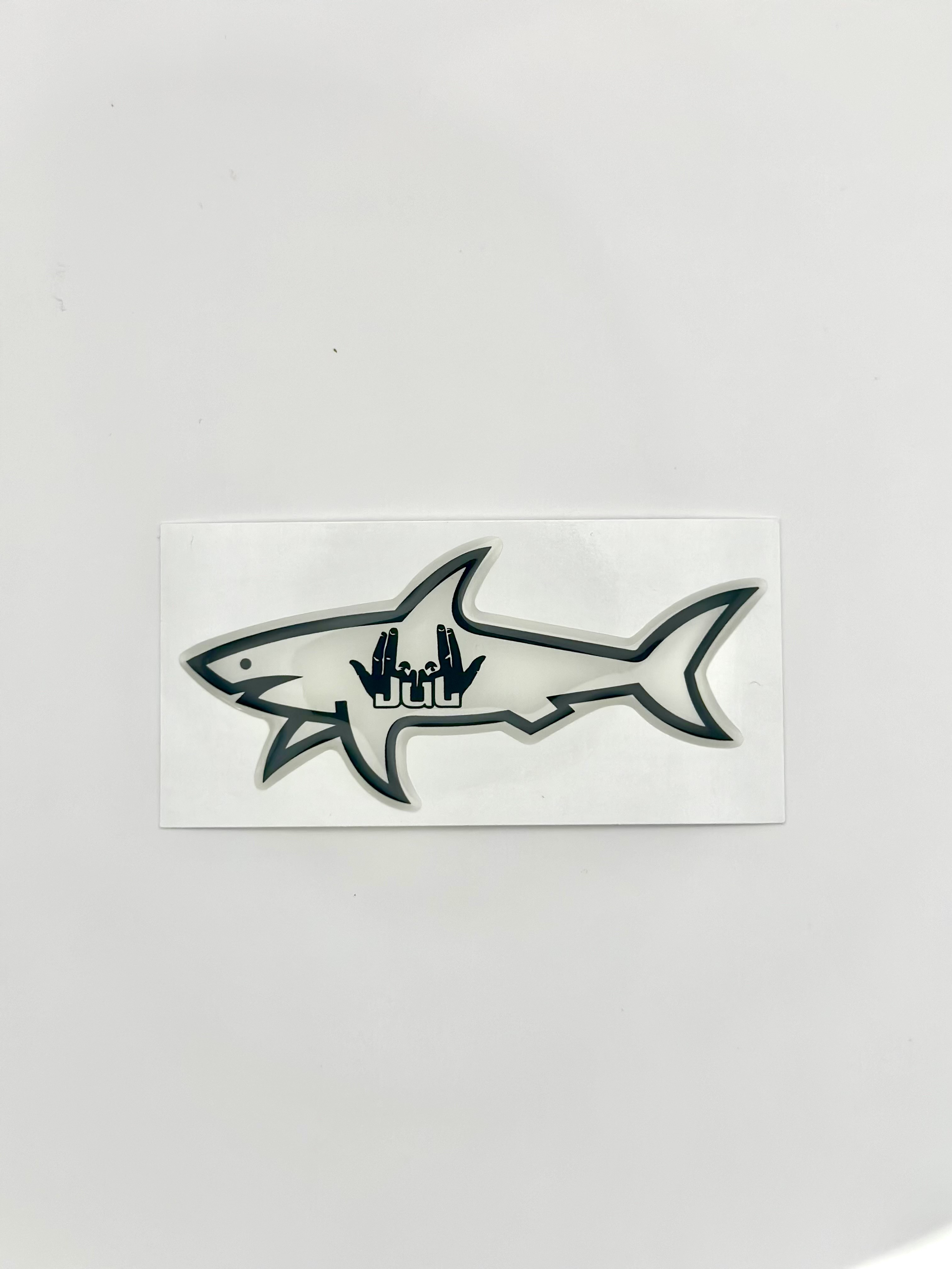 Acheter STICKERS SHARK STICKER SHARK SIGNE JUL BLANC Shop chez Graphi